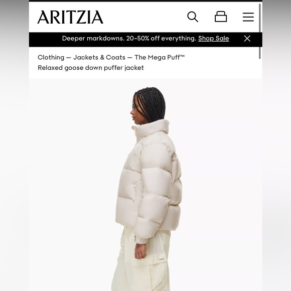 Aritzia | Jackets & Coats | Aritzia Mega Puff Jacket | Poshmark